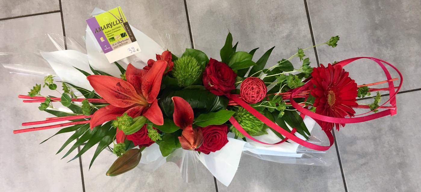 AMARYLLIS - Anniversaire - Bouquet Structure